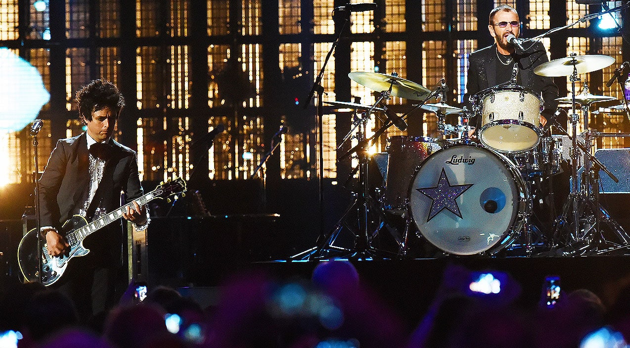 Ringo Starr Crashes Green Day's Concert For High-Octane Performance of ... Ringo Starr Crashes Green Day's Concert For High-Octane Performance of ...