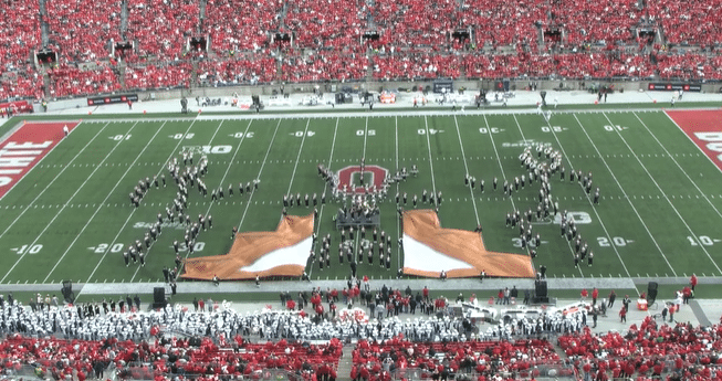 Ohio State University Marching Band's Epic Led Zeppelin Tribute Takes Halftime by Storm — Watch